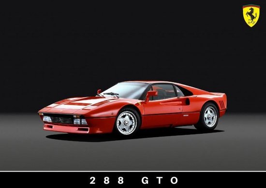Ferrari 288 GTO Poster | bol.com