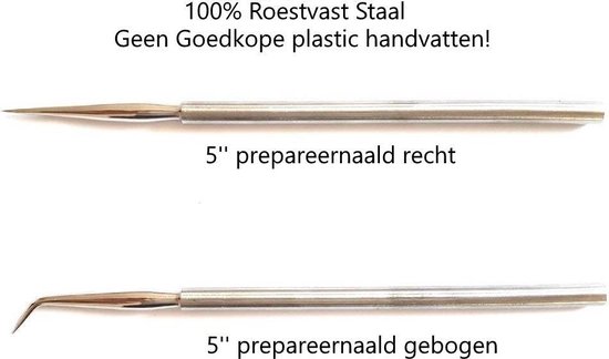 Anatomie Dissectie Set - 12 Instrumenten - Scalpelmesjes - 21 Delige ...