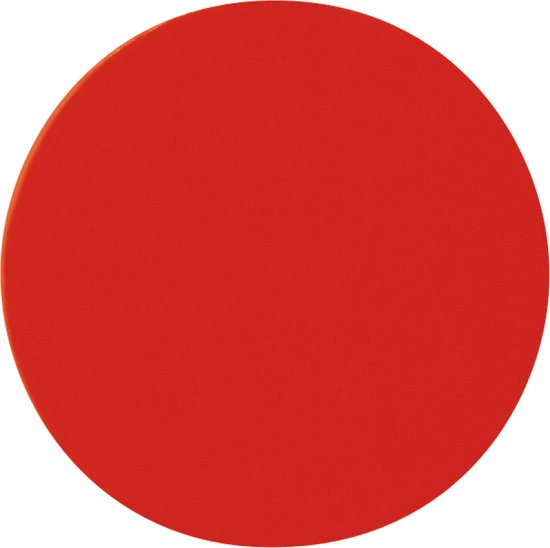 Magnetische rondjes 20 mm rood, 15 stuks | bol.com