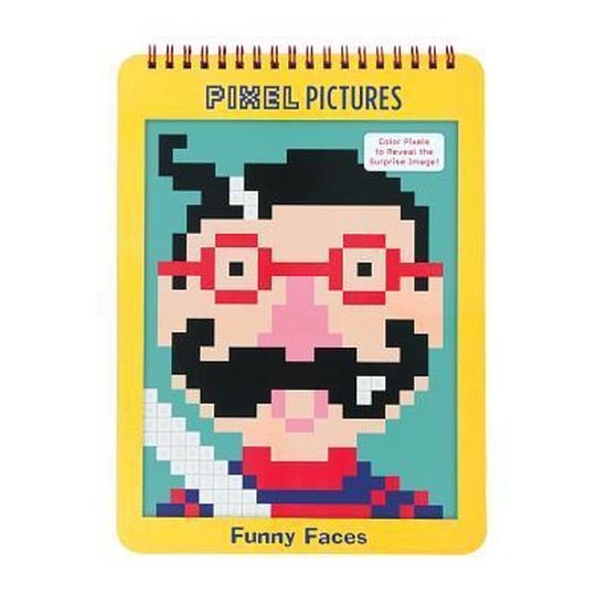 Funny Faces Pixel Pictures, Mudpuppy | 9780735341920 | Boeken | bol.com