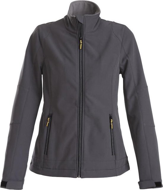Printer Trial Lady Softshell Jacket Steel grey L | bol.com