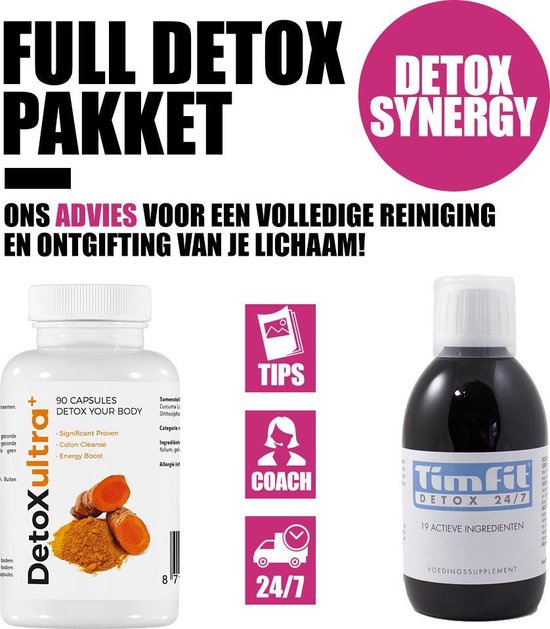 Detox Capsules & TimFit Detox 24/7 | bol