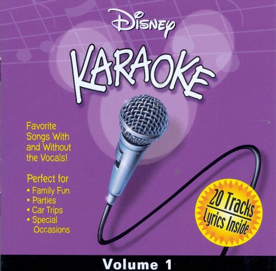 Disney Karaoke, Vol. 1, Karaoke | CD (album) | Muziek | bol