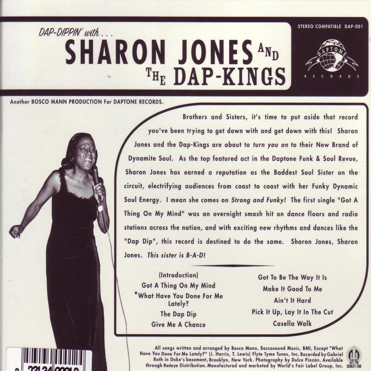 Dap-Dippin' With Sharon Jones & The Dap-Kings, Sharon Jones & The Dap ...