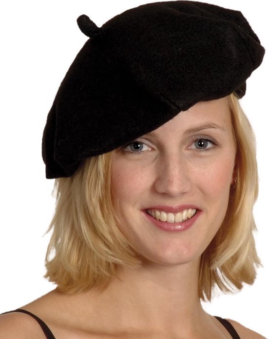 12 stuks: Baret Frankrijk - zwart | bol