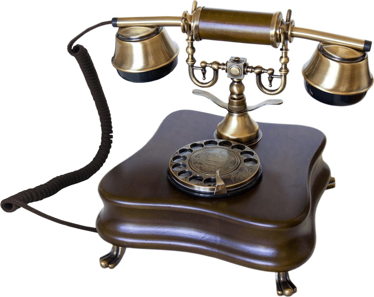 Opis Technology 1921 Model C Retro Vaste Telefoon Retro Met