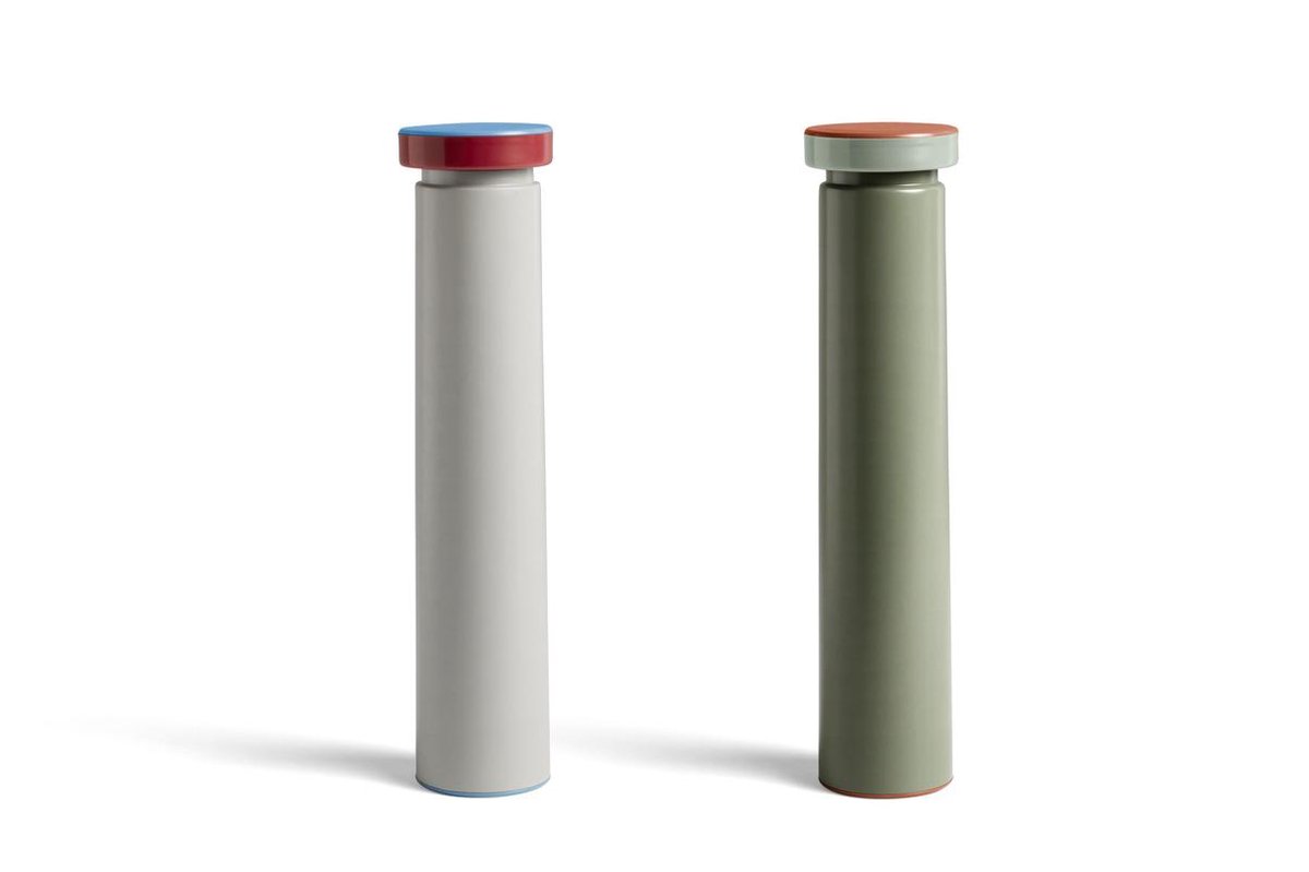 HAY Salt and Pepper Large Zoutmolen / Pepermolen Ø6 X H26 : Sage Green ...