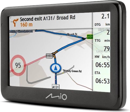 Mio Autonavigatie Pilot 15 LM Europa Zwart - Navigatiesysteem Auto ...