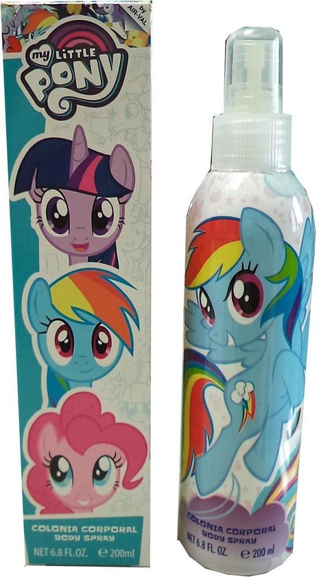 MULTIBUNDEL 3 stuks Cartoon My Little Pony Eau De Cologne Spray 200ml ...