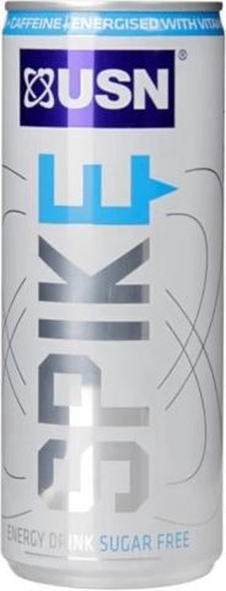 USN Spike Energy Drink - Pre workout met Vitamine B en Cafeïne - 8x ...