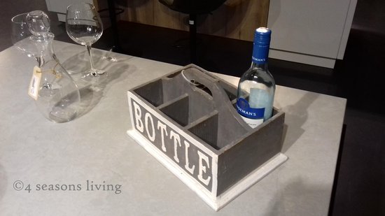 houten flessenhouder, flessenrek, flessenkrat, wijnrek, flessenhouder ...