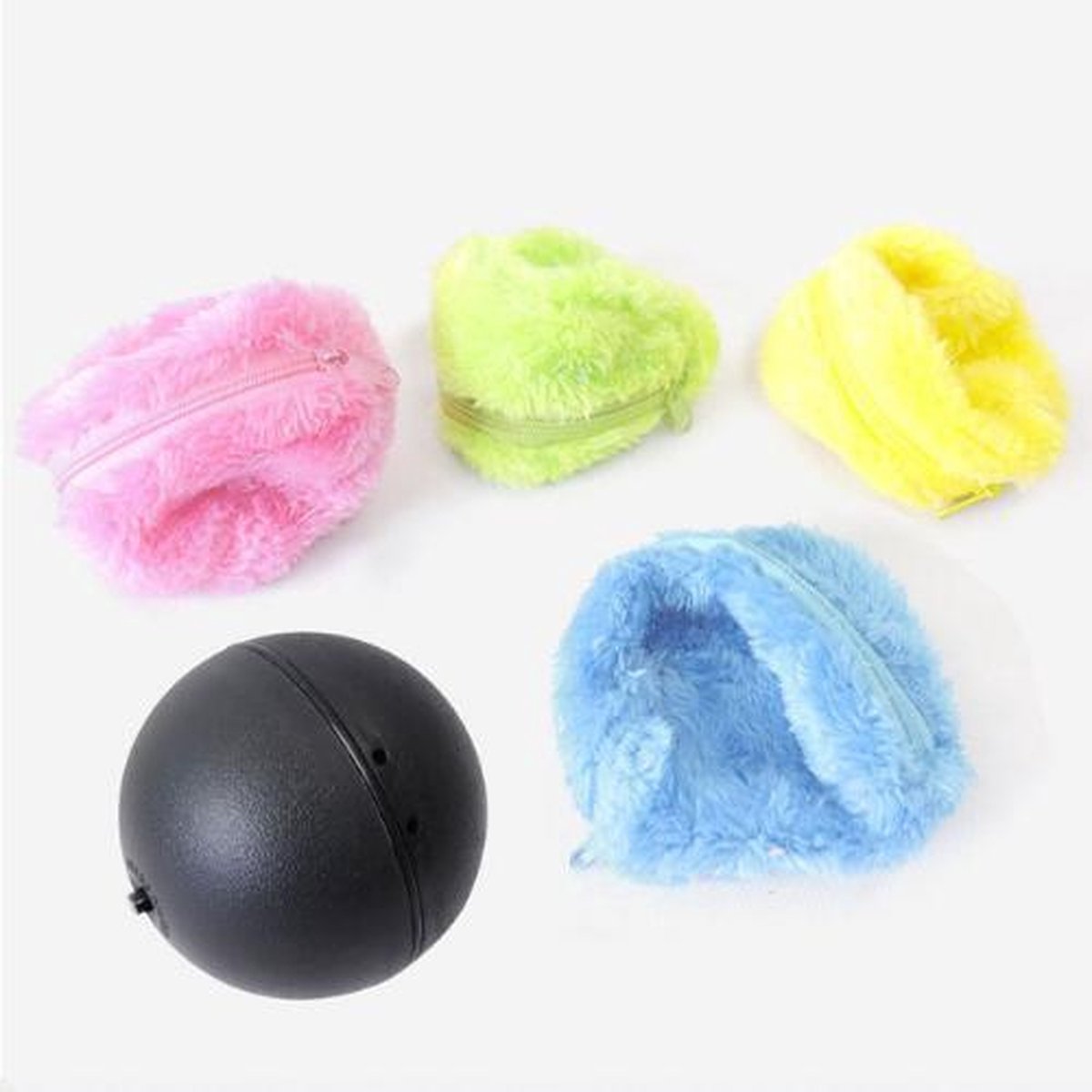 Fluffy roller - Zelf rollende bal - Rollende speelbal - Magic roller ...