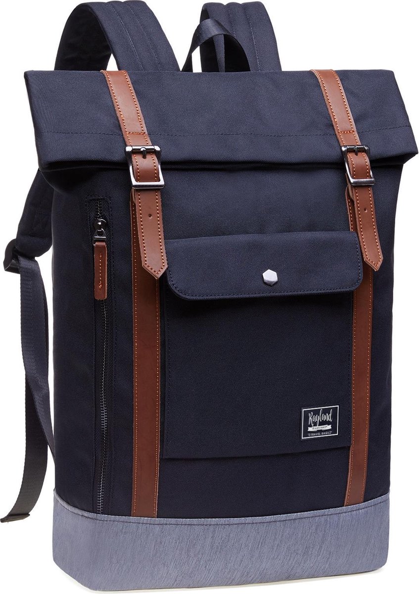 Rayland Laptoptas Rugzak met 15 Inch laptopvak - Rugzak laptop - Rugzak ...