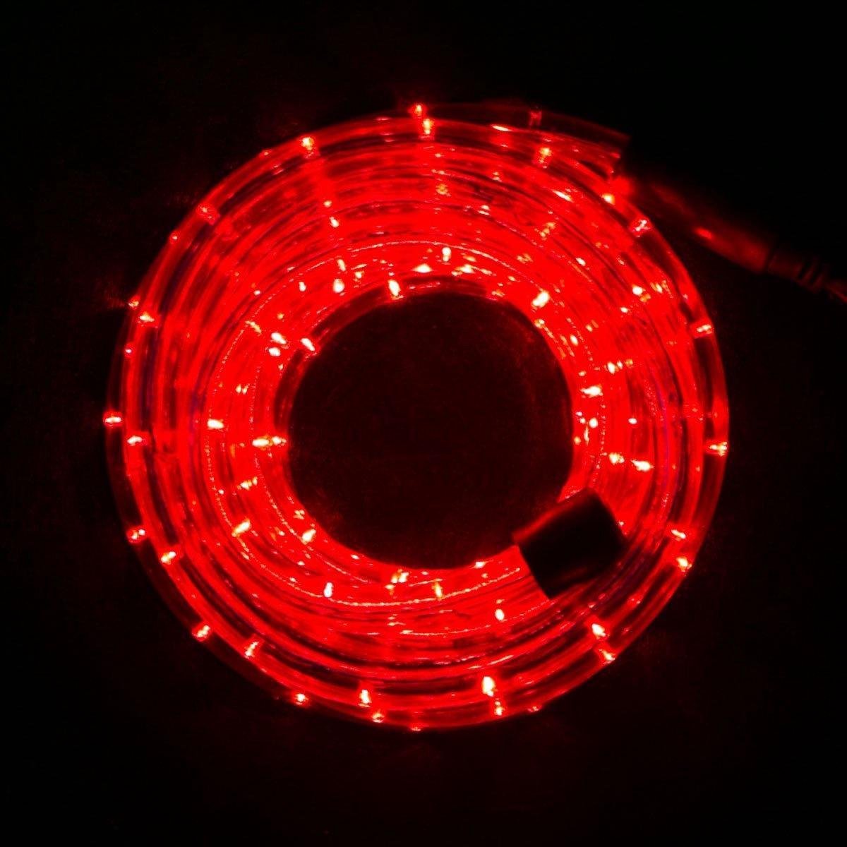 LED lichtslang - rood - 10 Meter - IP44 | bol.com