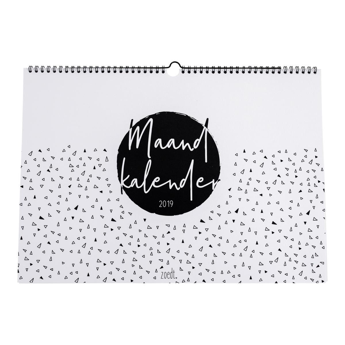 Maandkalender 2019 A3 Zoedt | bol.com