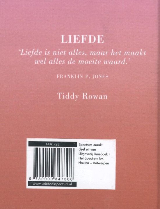 Het kleine boek vol liefde | 9789000347308 | Tiddy Rowan | Boeken | bol
