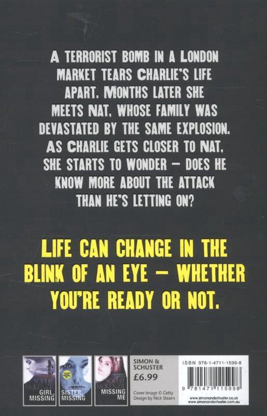 Split Second, Sophie Mckenzie | 9781471115998 | Boeken | bol