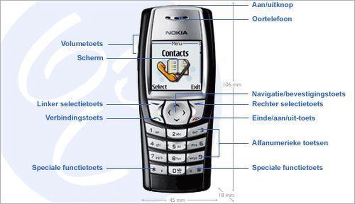 Nokia 6610i - Grijs | bol.com