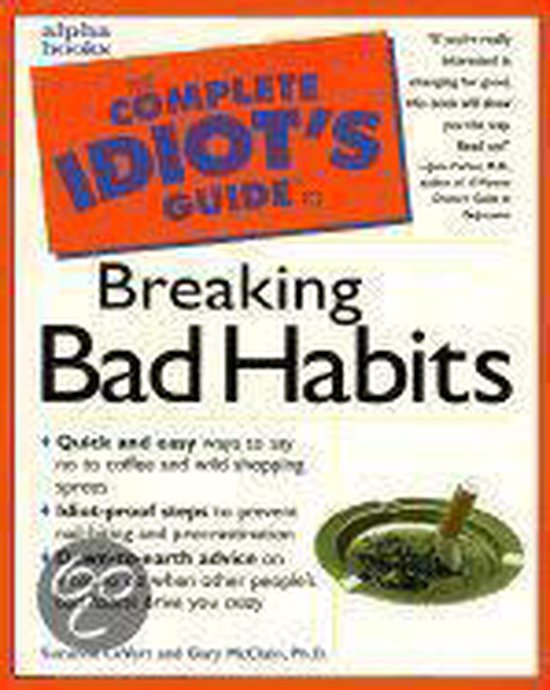 Breaking Bad Habits, Mcmillan | 9780028621104 | Boeken | bol.com