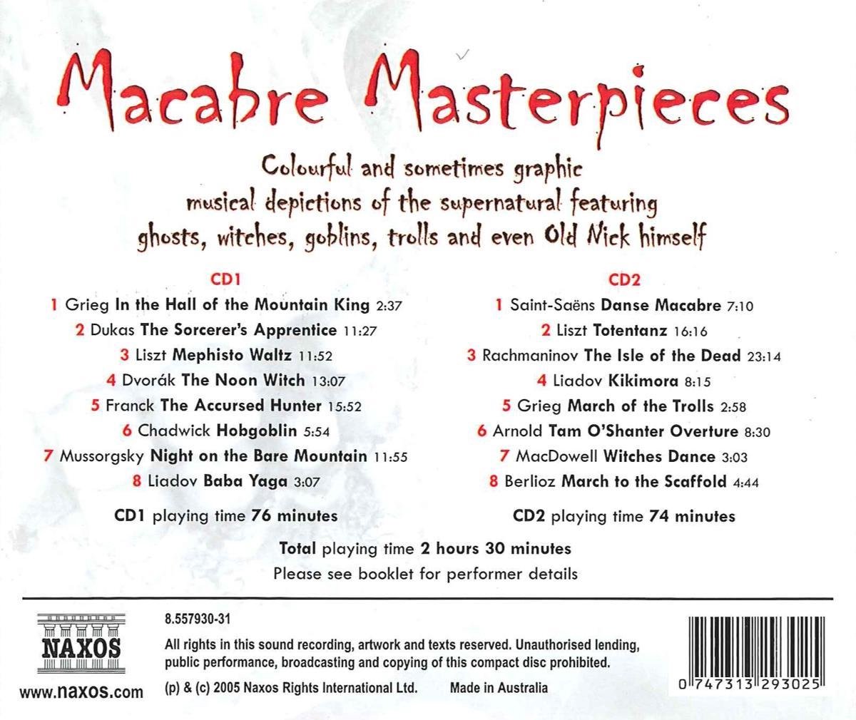 Various Artists - Macabre Masterpieces (2 CD), various artists | Muziek ...