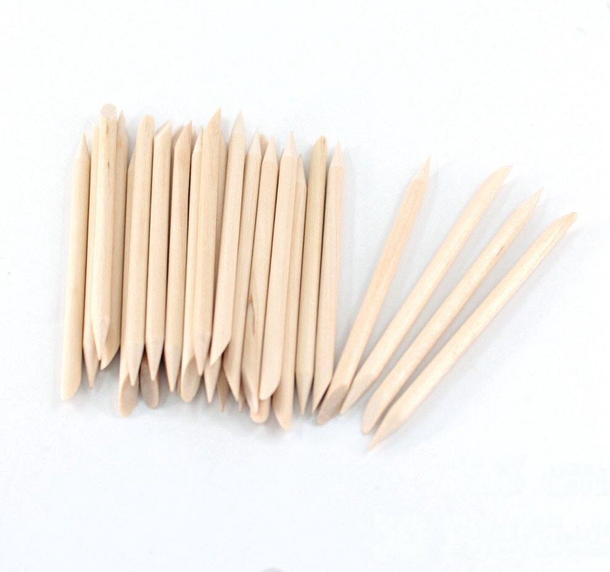 25 Pousse-cuticules jetables 7,5 cm | Soin des cuticules | Repousseur ...