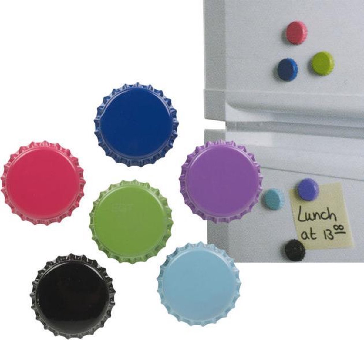 Magneten - Magneet - Koelkastmagneten - Dopjes - Verschillende kleuren ...