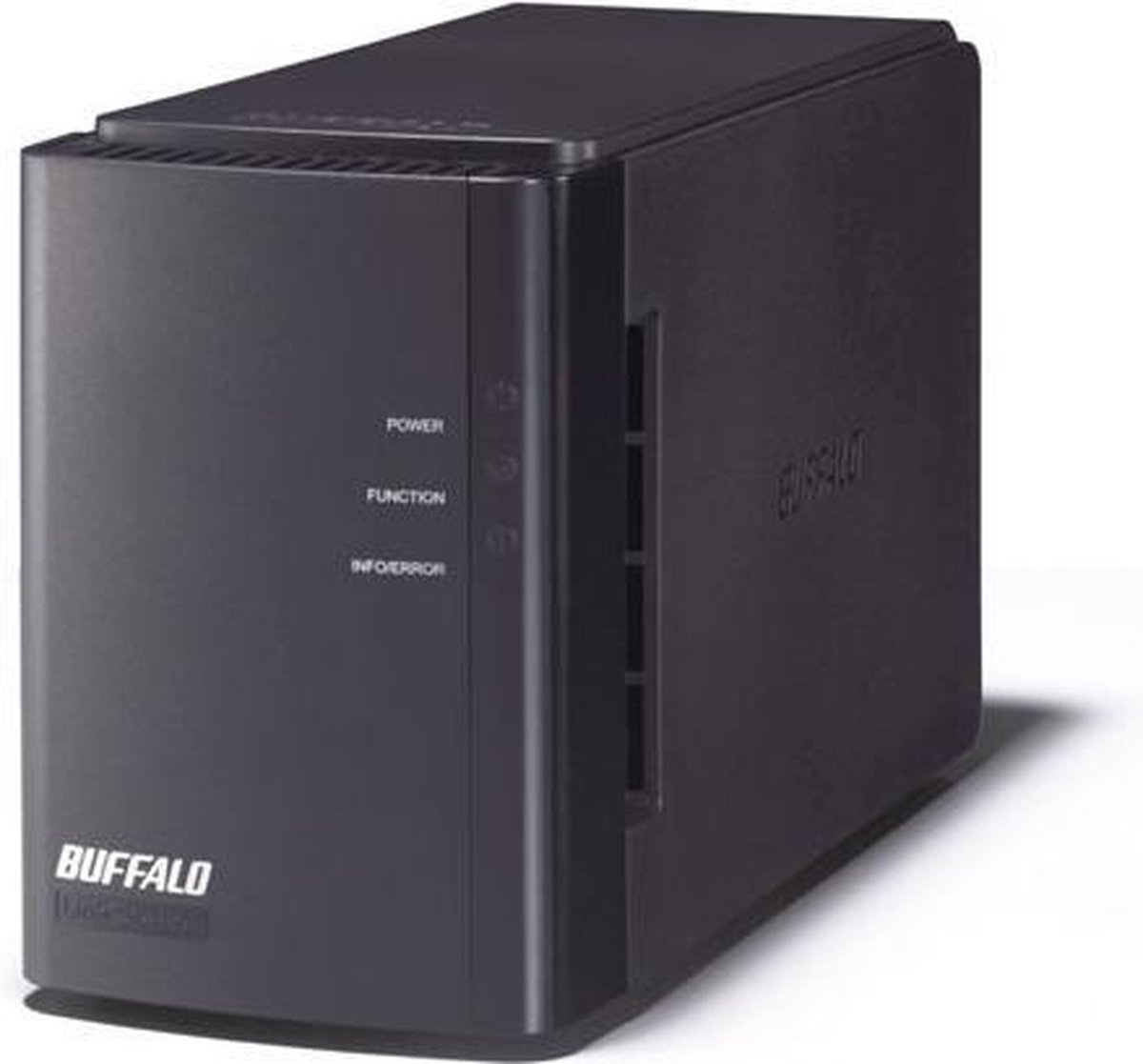 Buffalo LinkStation Duo 2TB NAS 2x 1TB HDD 1x Gigabit RAID 0/1 | bol.com