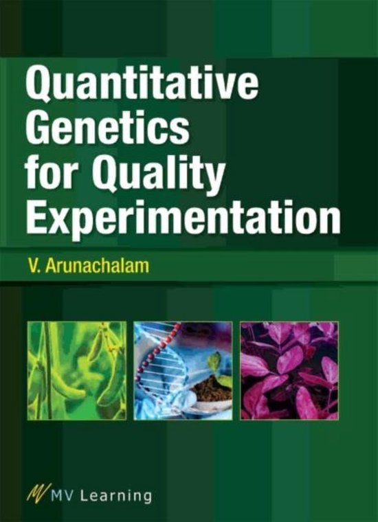 Quantitative Genetics for Quality Experimentation | 9788130928098 | V ...