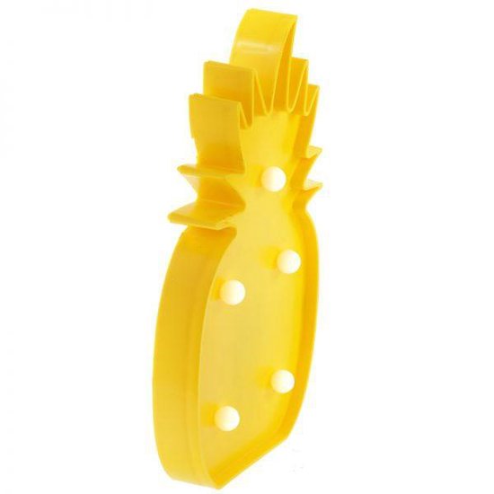 Gele ananas met led verlichting | bol