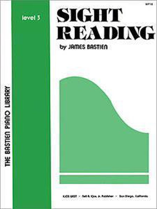 Sight Reading Level 3 James Bastien 9780849750175 Boeken Bol Sight Reading Level 3 James Bastien 9780849750175 Boeken Bol