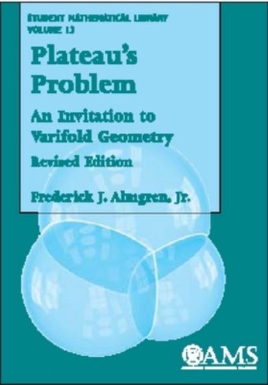 Plateau's Problem | 9780821827475 | Frederick J. Almgren | Boeken | bol.com