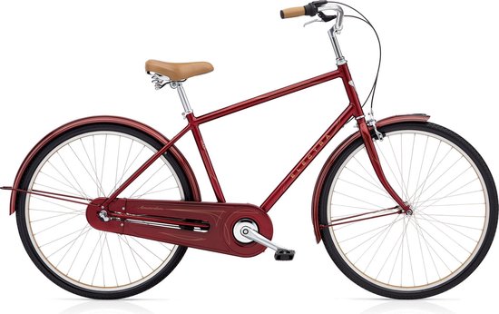 Electra Bike Amsterdam Original 3i omafiets Heren men's rood Framemaat ...