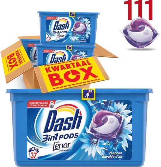DASH PODS TOL ZEE 37CT x 3 | bol.com
