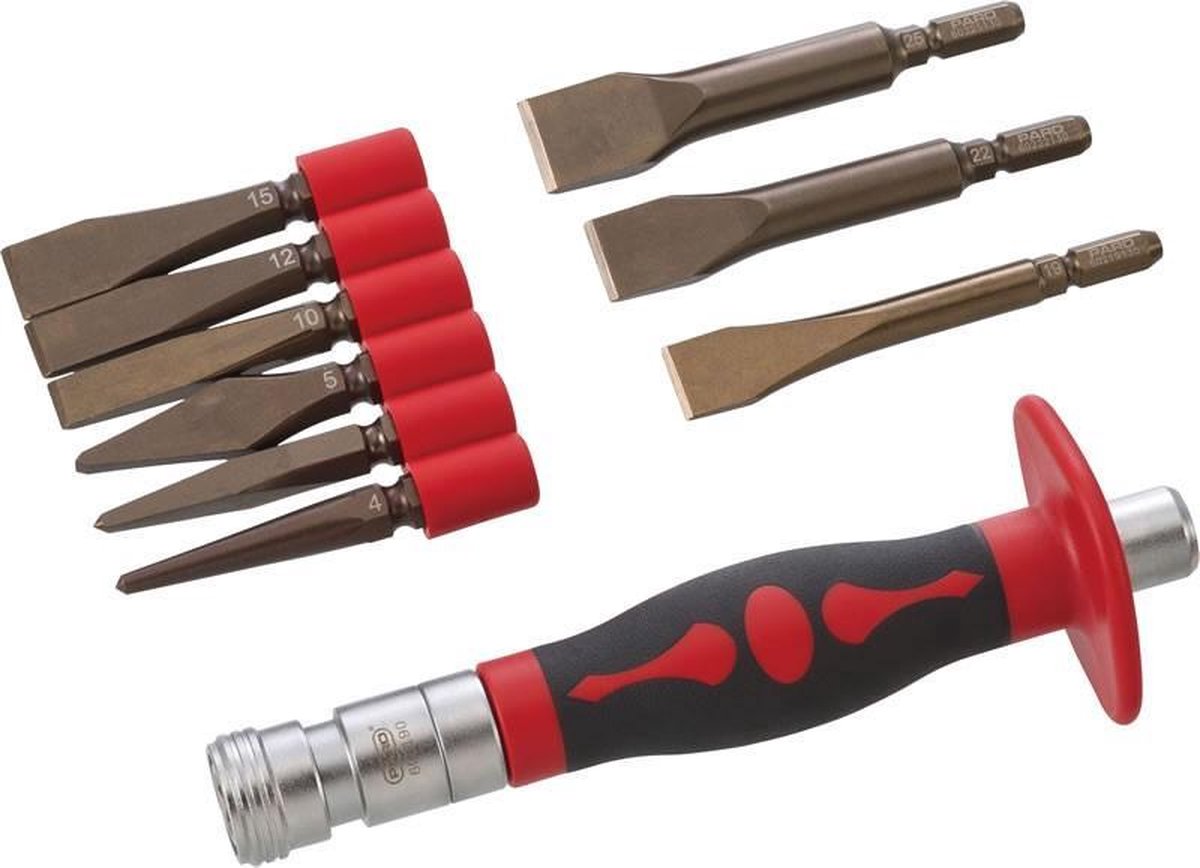 PARD - Beitel & Centerpons set, 10-delig - PA51010 | bol