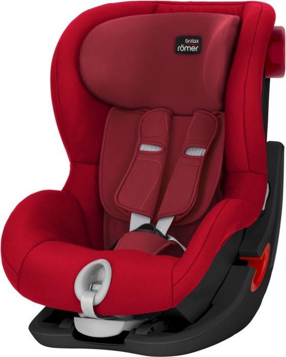 Britax Römer King II Black Series Autostoel - Flame Red | bol.com