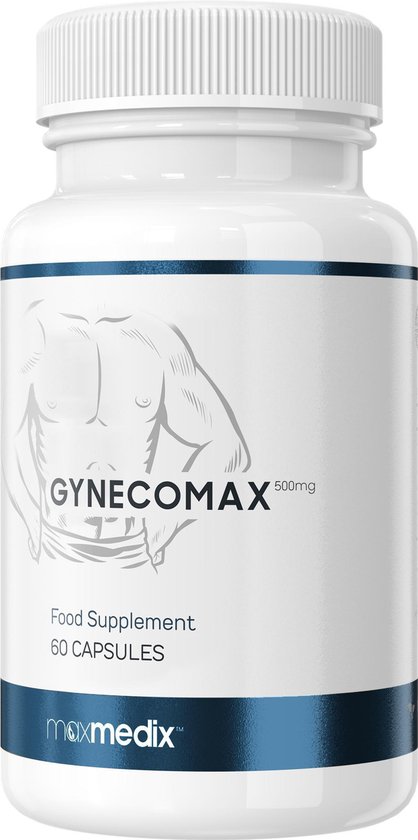 Maxmedix Gynaecomastie Borstzwelling Capsules Gynecomax - 60 Capsules ...