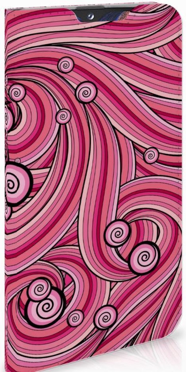 Bookcase Samsung Galaxy A20e Swirl Pink | bol.com