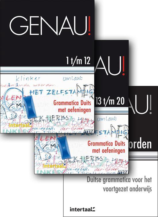 Genau! - Grammatica Duits met oefeningen boeken (2x) + antw ...