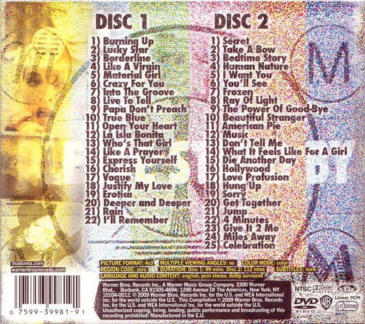 Madonna - Celebration (Dvd) | Dvd's | bol