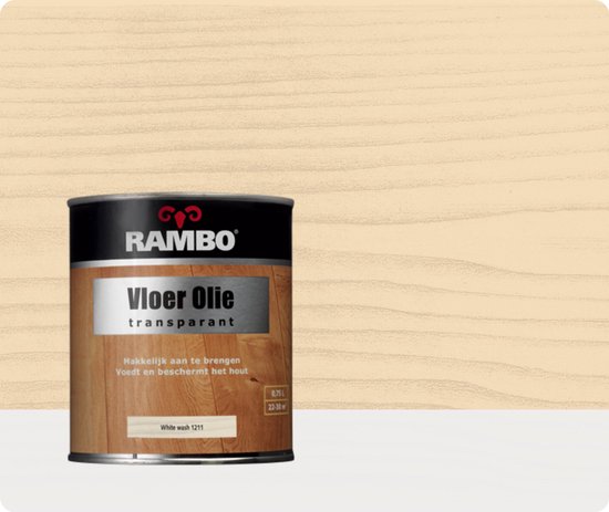 Rambo Vloer Olie White Wash 777 | bol