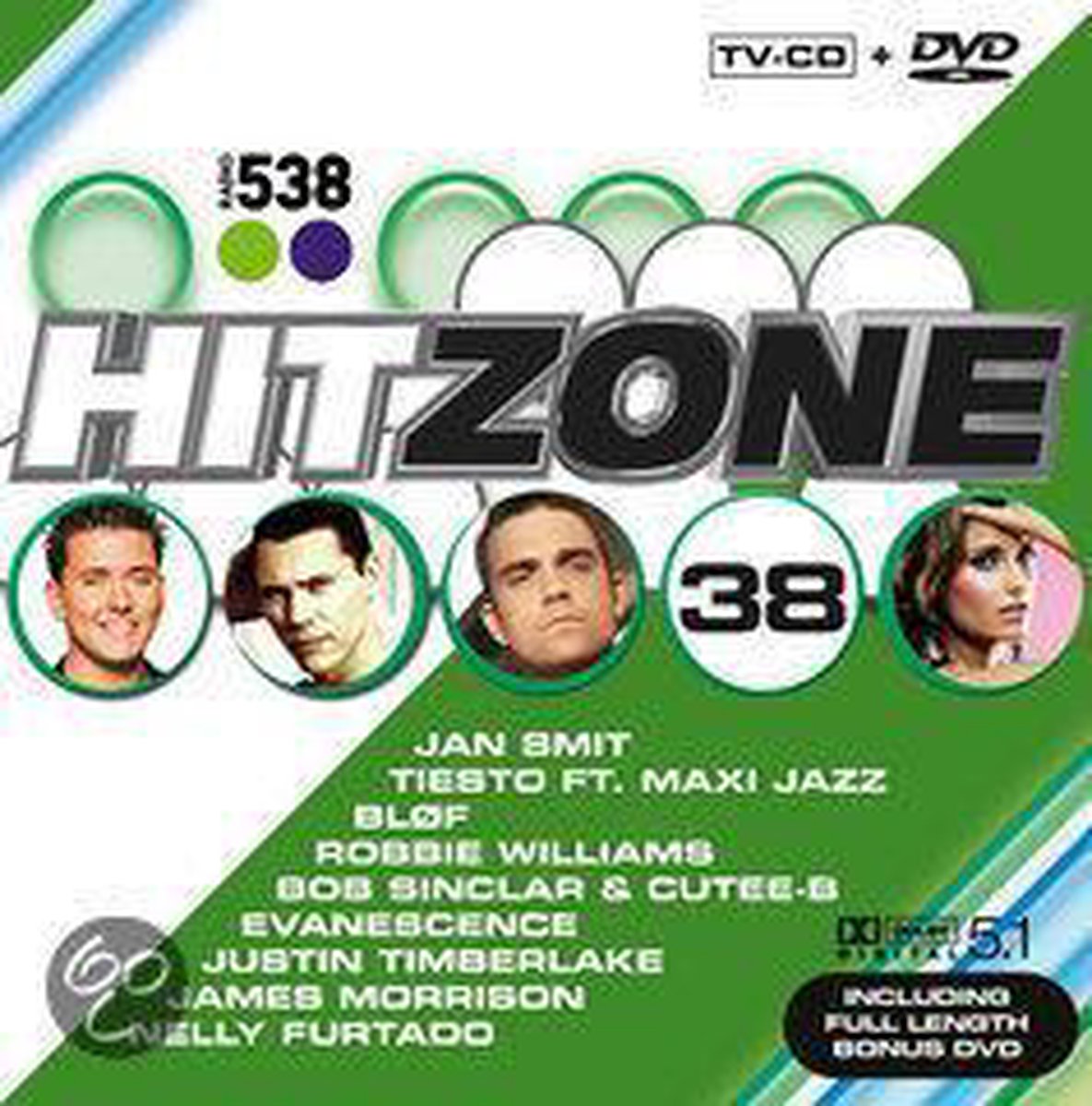 Hitzone 38 + DVD, various artists | CD (album) | Muziek | bol