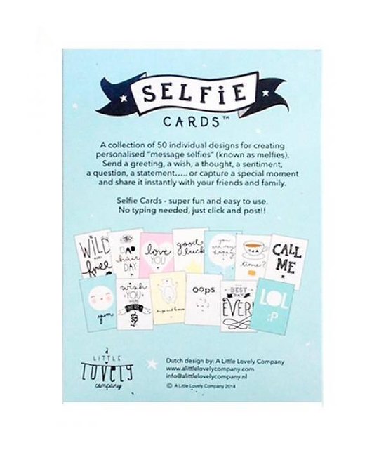 bol.com | Little Lovely Selfie Cards Set Selfie Kaarten (gratis verzending)