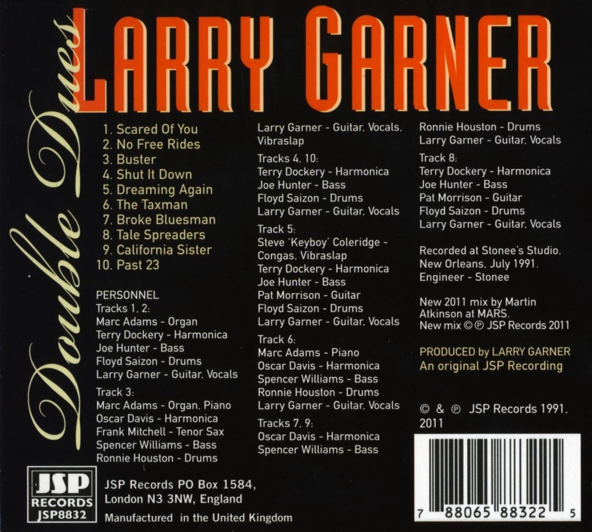 Double Dues, Larry Garner | CD (album) | Muziek | bol.com