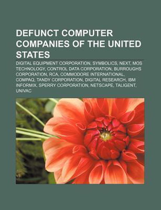 Defunct computer companies of the United States | 9781156831861 ...