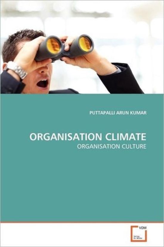 Organisation Climate | 9783639363968 | Puttapalli Arun Kumar | Boeken | bol.com