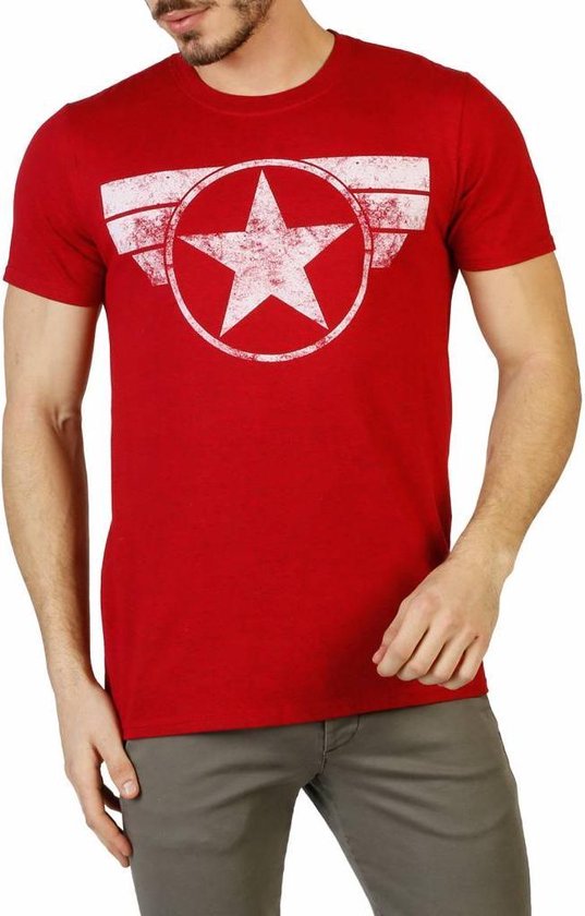 Heren T-shirt - rood | bol.com