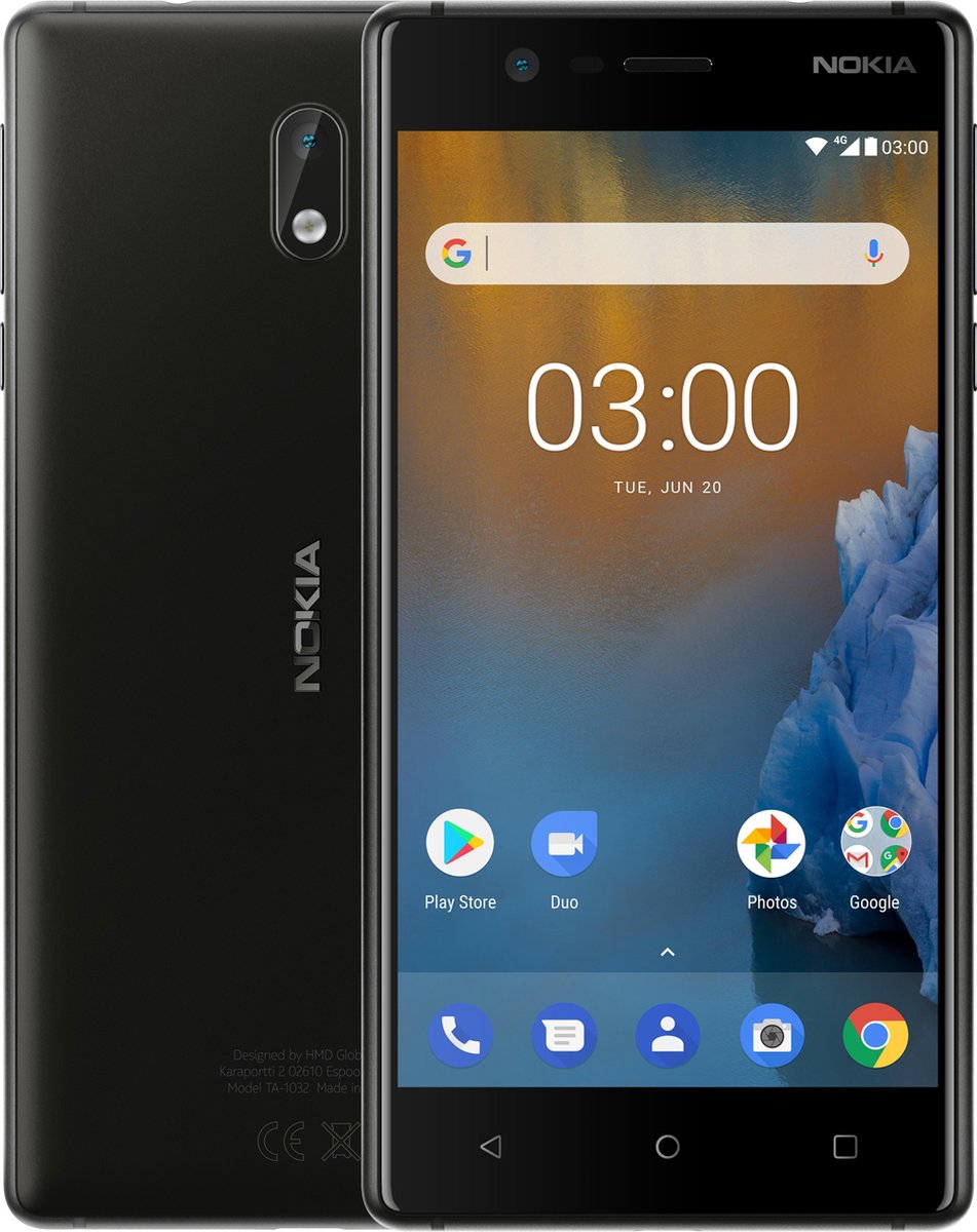 Nokia 3 Dual SIM zwart | bol.com