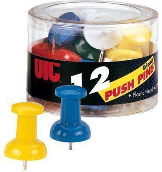 Push Pins Groot Huismerk Assorti | bol