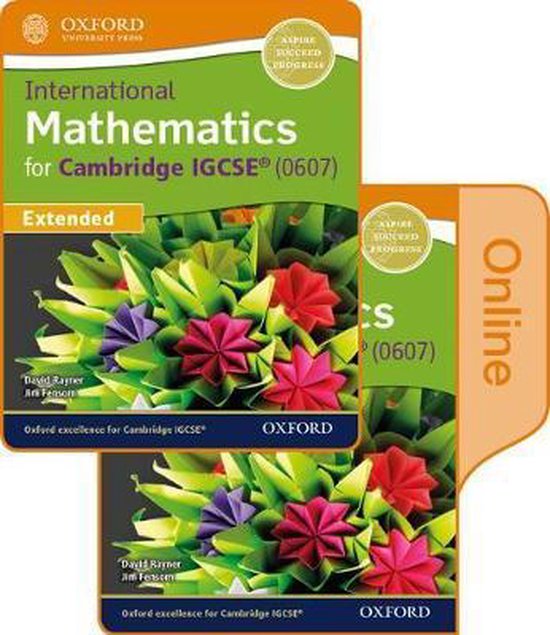 International Maths for Cambridge IGCSE Print & Online Student Book ...
