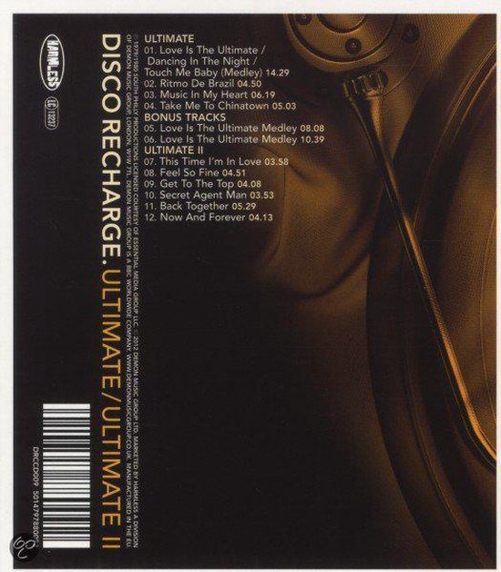 Ultimate/Ultimate II, Disco Recharge | CD (album) | Muziek | bol